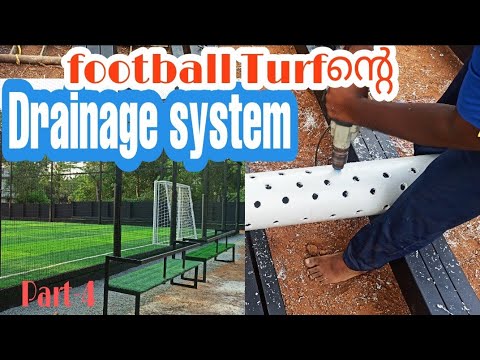 Football turfൻ്റെ Drainage system ചെയ്യുന്നത് കാണാം....... - YouTube