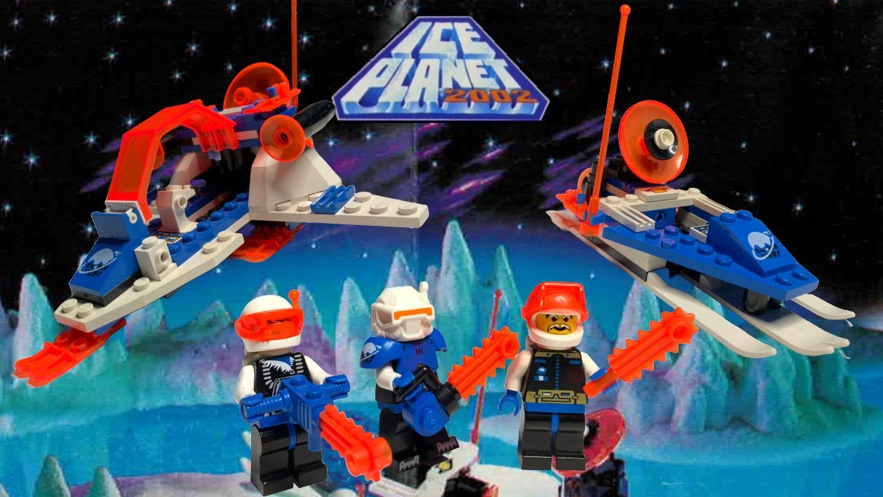 LEGO Ice Planet 2002 - 6834 Celestial Sled & 6879 Blizzard Baron - YouTube