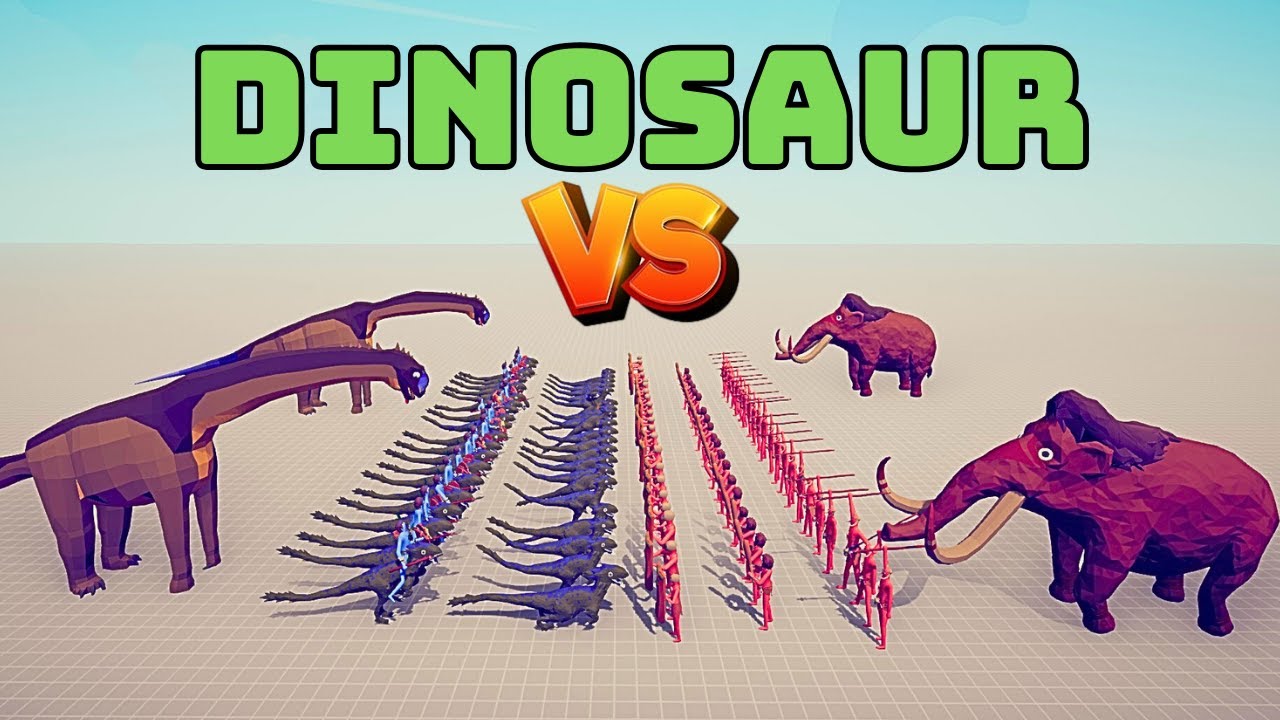 DINOSAUR ARMY vs EVERY BOSS UNIT ARMY - Totally Accurate Battle ...