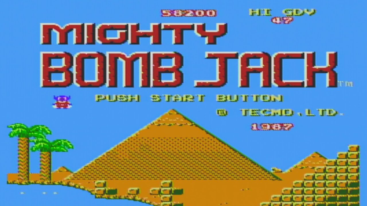 Mighty Bomb Jack On the NES. The Retro Returns - YouTube