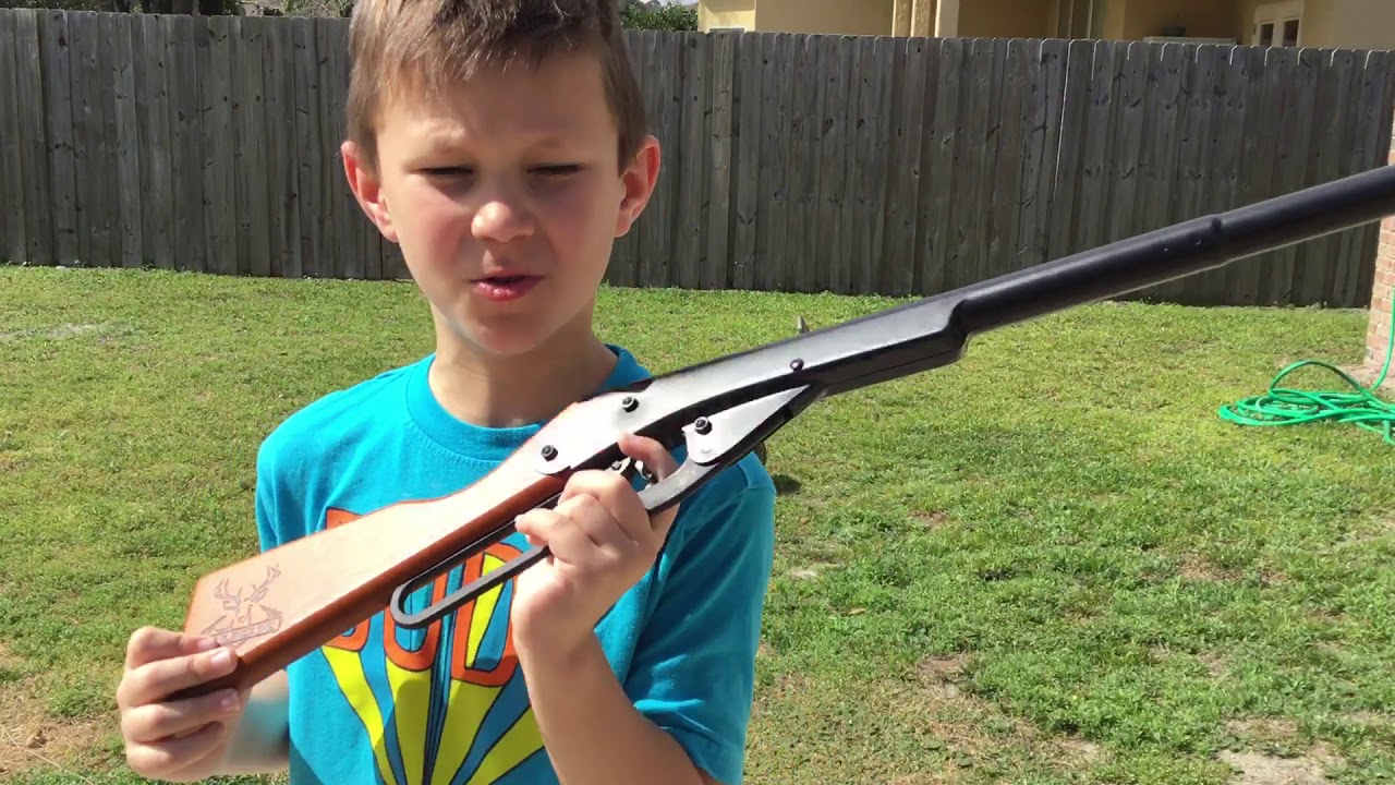 Kid Shoots me with BB gun Hilarious - YouTube