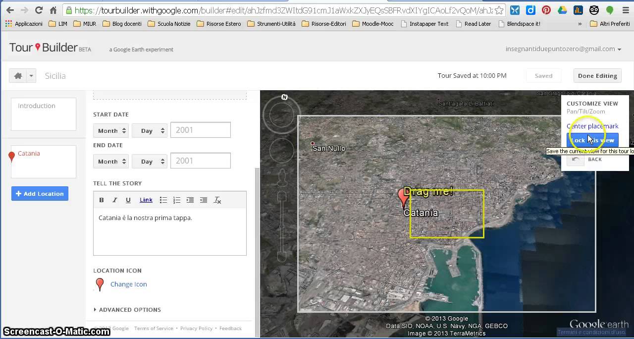 Tutorial per Tour Builder - YouTube