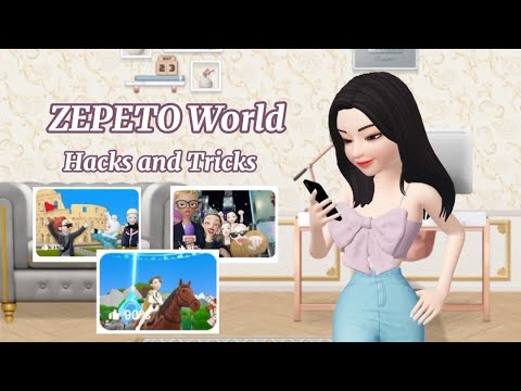 Hacks and Tricks in ZEPETO World - YouTube