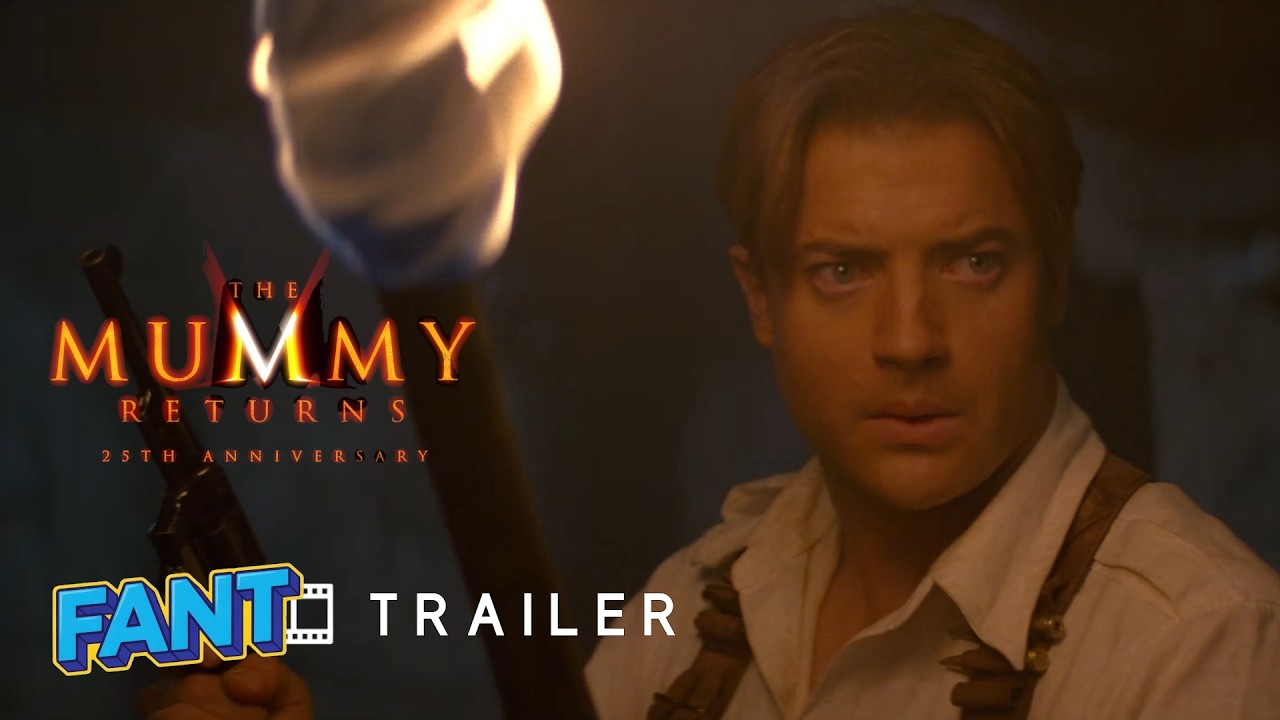 THE MUMMY Trailer 25 Anniversary Brendan Fraser, Rachel Weisz - YouTube