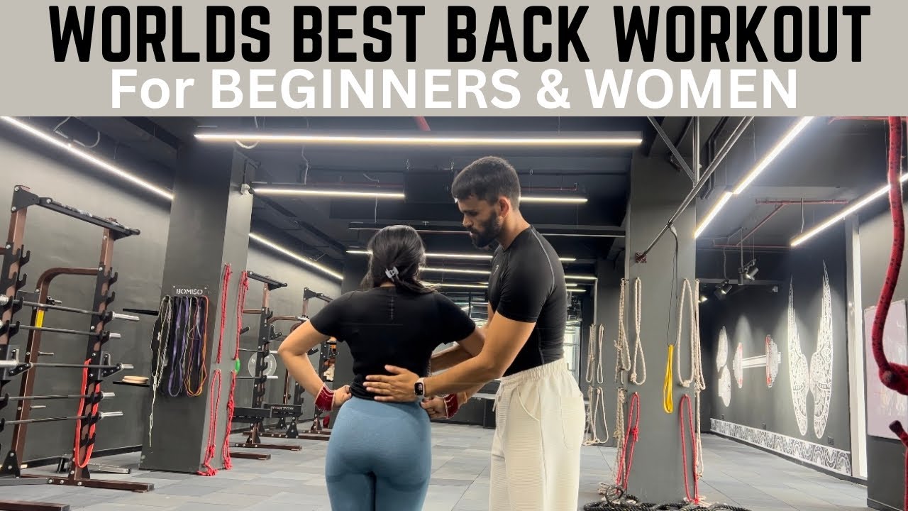 BACK WORKOUT ROUTINE FOR GIRLS | BASIC BACK WORKOUT FOR GIRLS | BACK ...