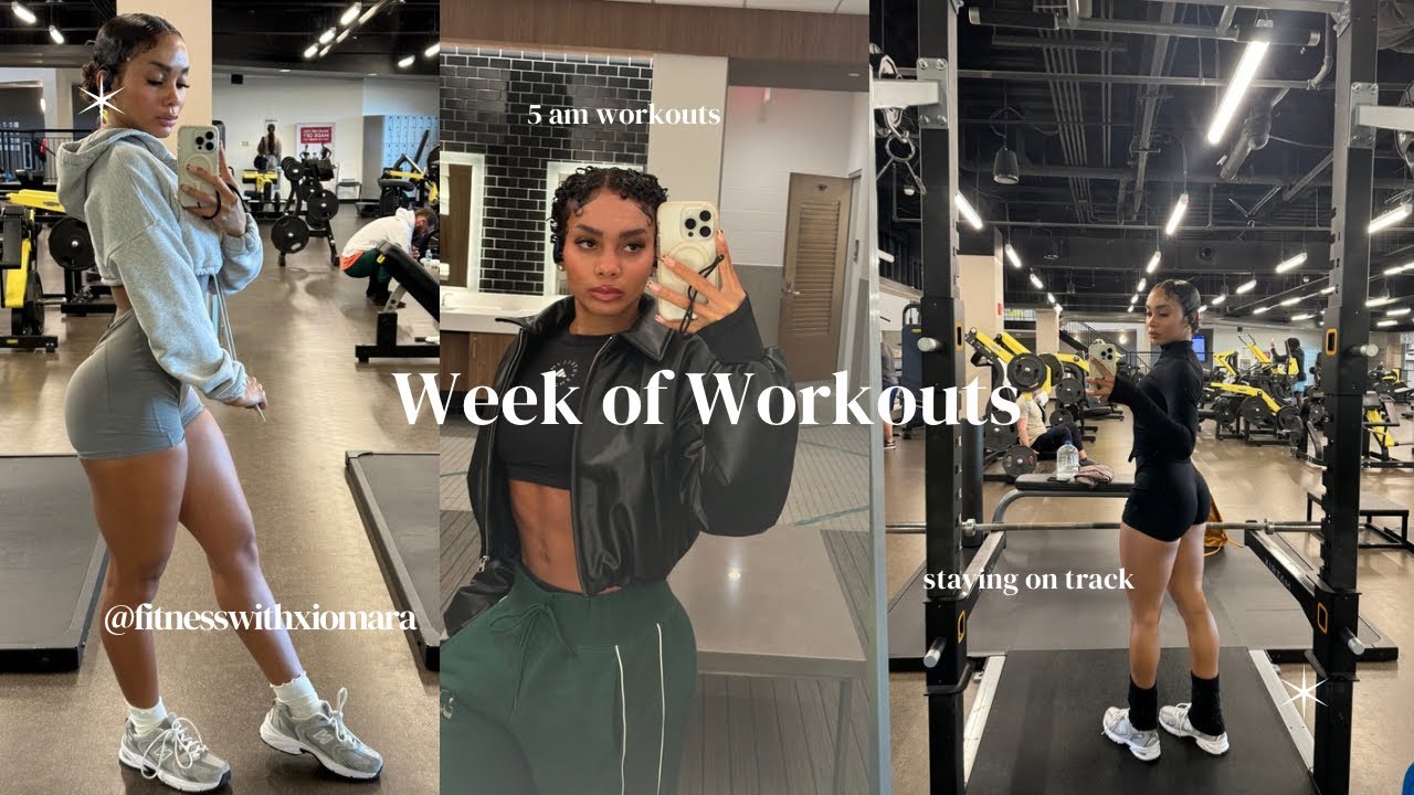 WEEK OF WORKOUTS VLOG, 5 am workouts, Crossovers, Rants, ect. - YouTube