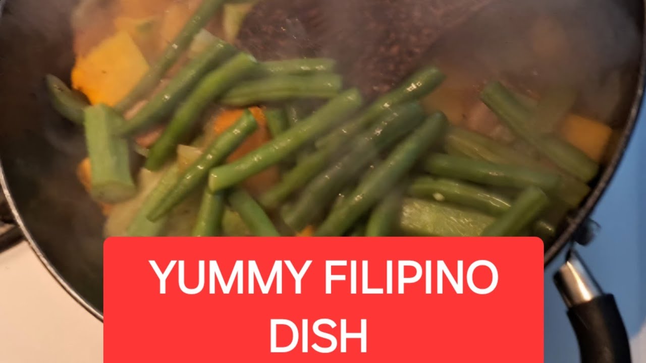 TRY THIS FILIPINO DISH,PROMISE IT'S VERY YUMMY 😋!!! - YouTube