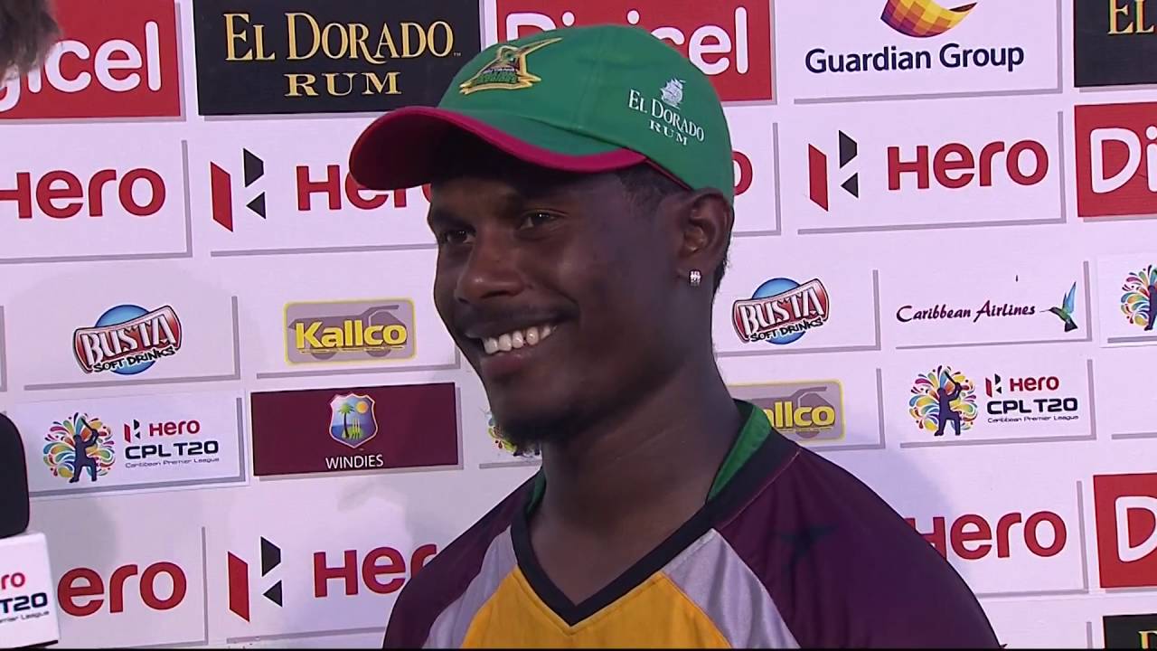 Jason Mohammed Man of the Match interview - YouTube