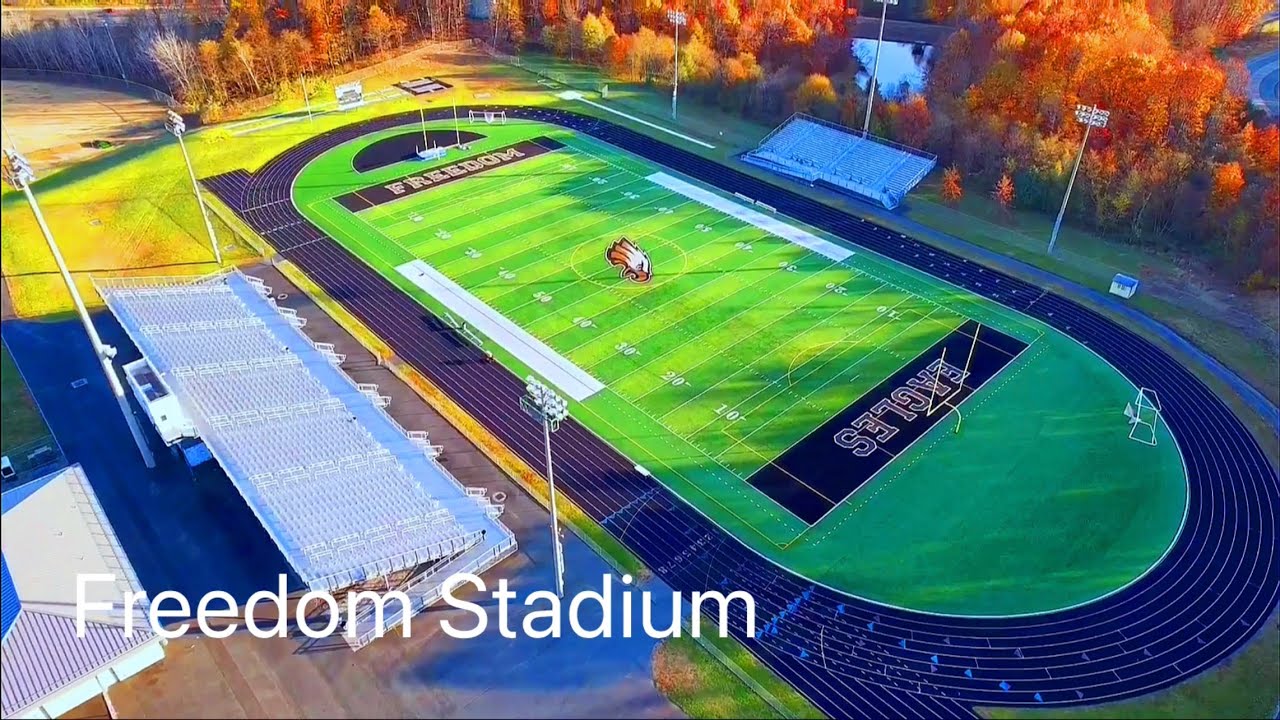 Freedom HS Stadium, VA | HOBBY DRONE - YouTube