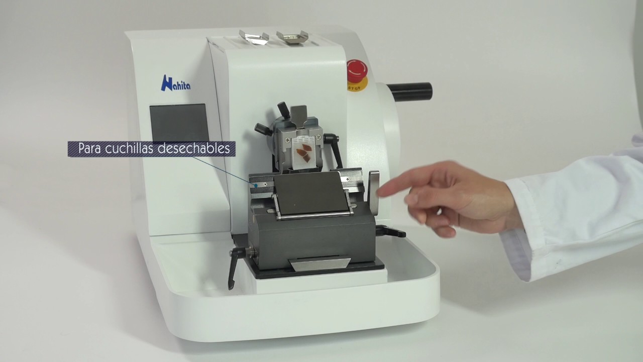 Microtomo rotación semi-automático - YouTube