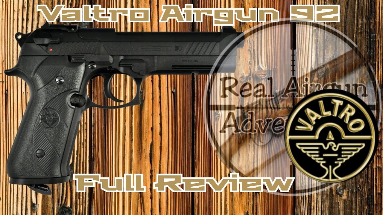 Come See This In-depth Review Of The Valtro Airgun 92 Pistol! - YouTube