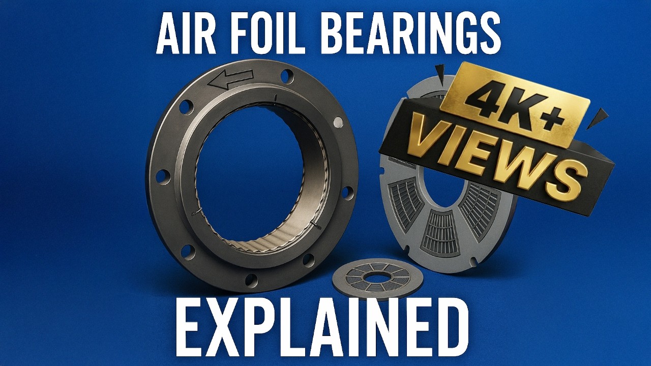 Air Foil Bearings Explained: Design, Manufacturing, and Applications ...