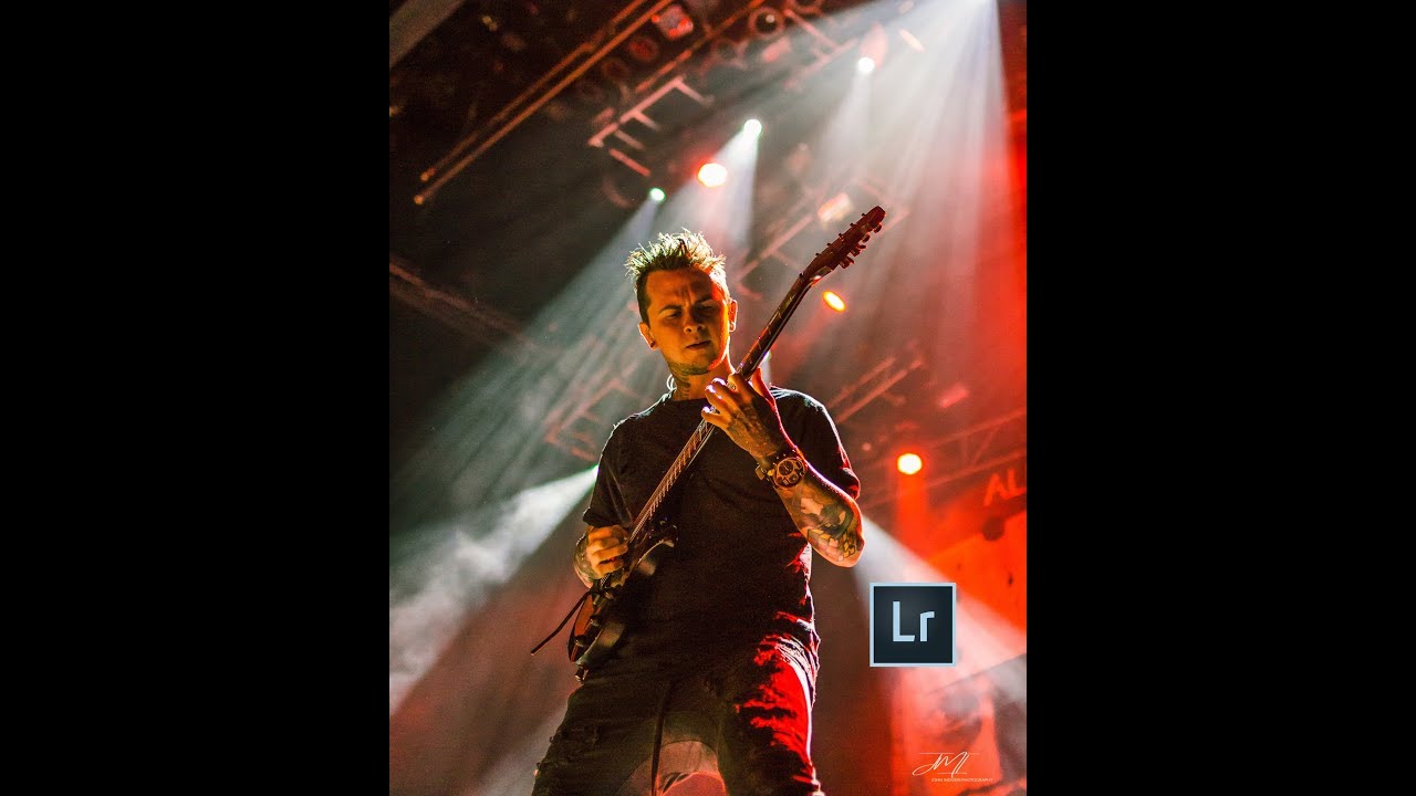 How to edit CONCERT PHOTOS in Lightroom! - YouTube