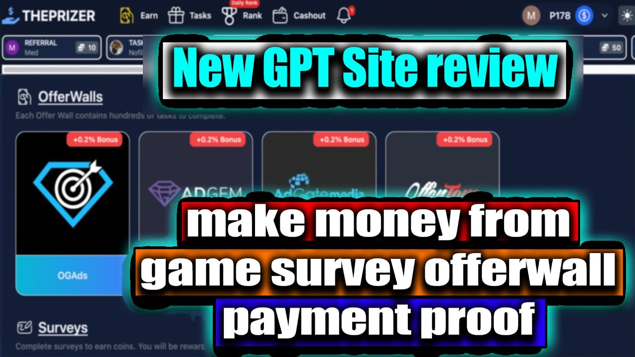 the prizer review survey earning app 2022 offerwall earning theprizer ...