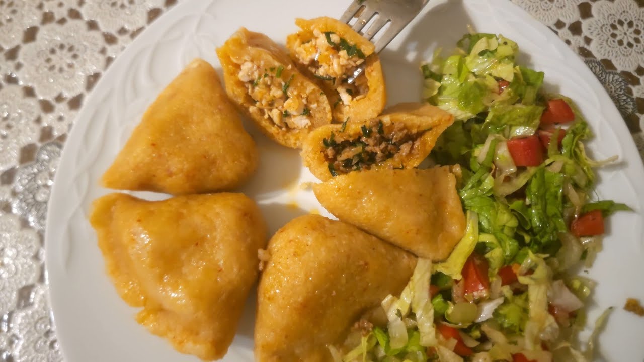 🥟 Nefis Kıymalı ve Tavuklu Kitel Yapımı #tarif #recipe #kitel #cooking ...