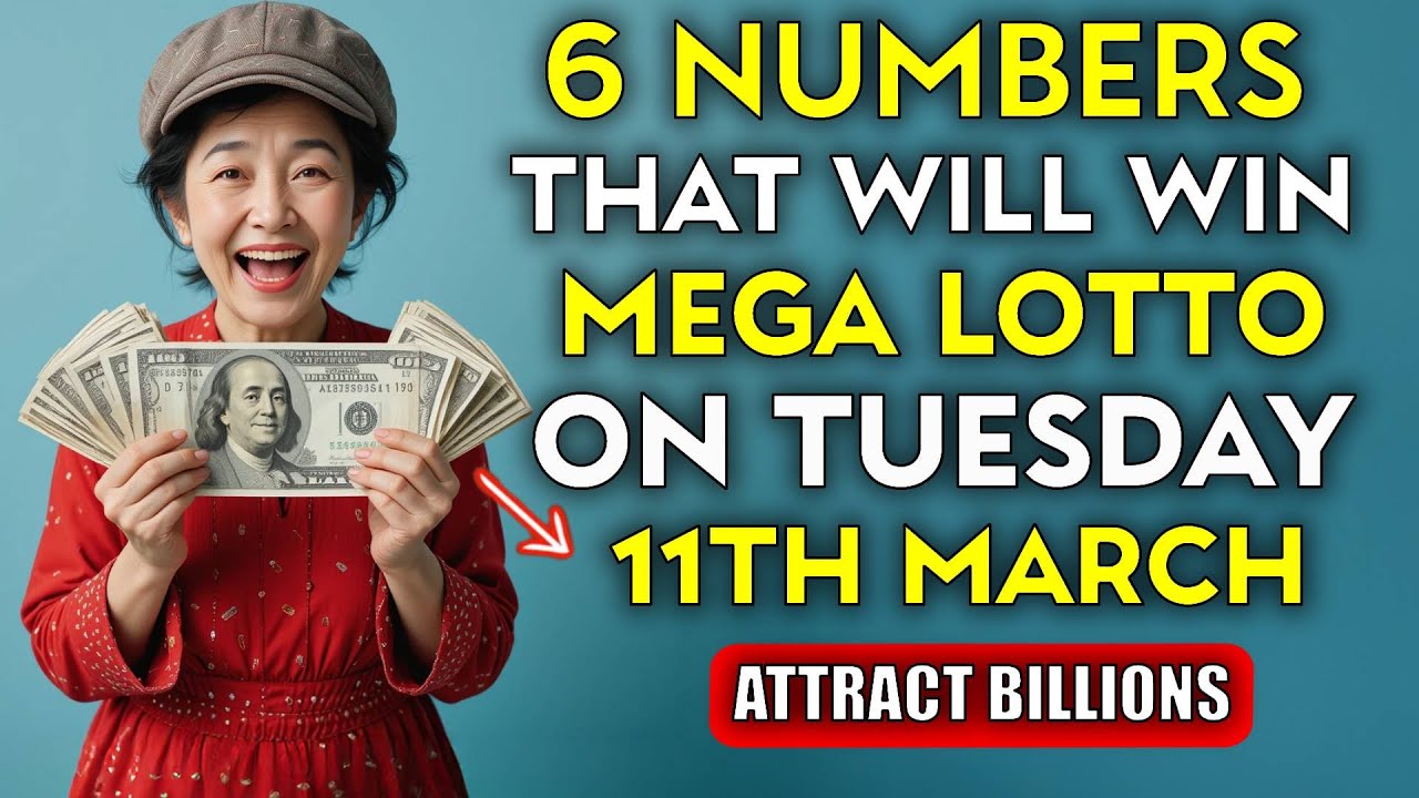 6 NUMBERS TO WIN BIG LOTTERY JACKPOT on TUESDAY 11TH MARCH 2025! - YouTube