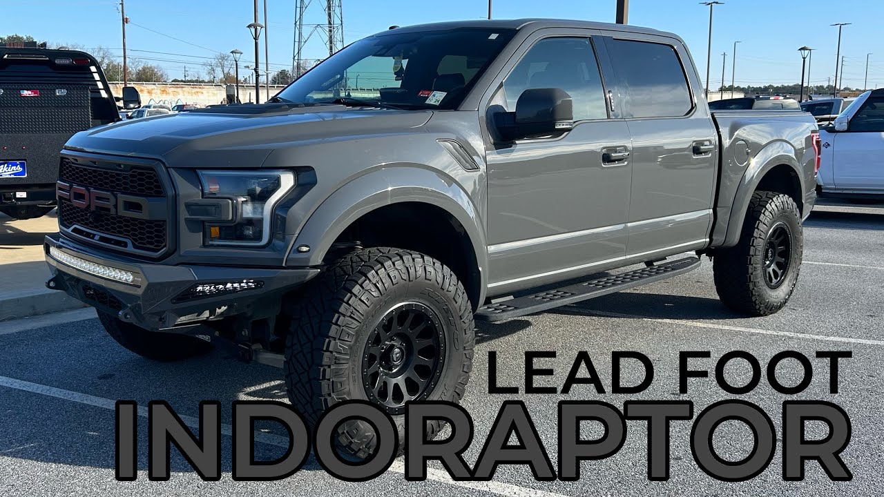 4” LIFTED Ford Raptor INDO-Lead Foot GEN 2 CUSTOM on 37s - YouTube