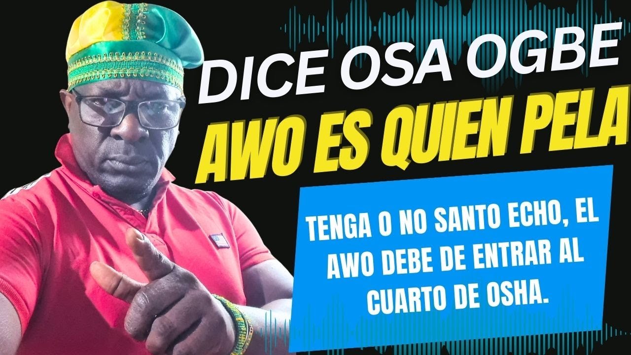 OSA OGBE, EL BARBERO DE OSHA E IFÀ🦜🙏 - YouTube