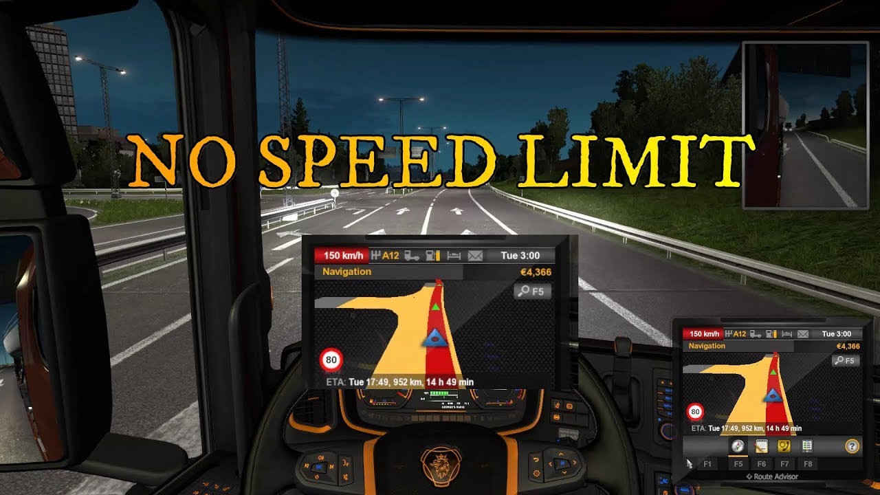 HOW TO DISABLE TRUCK SPEED LIMIT IN ETS2 - YouTube