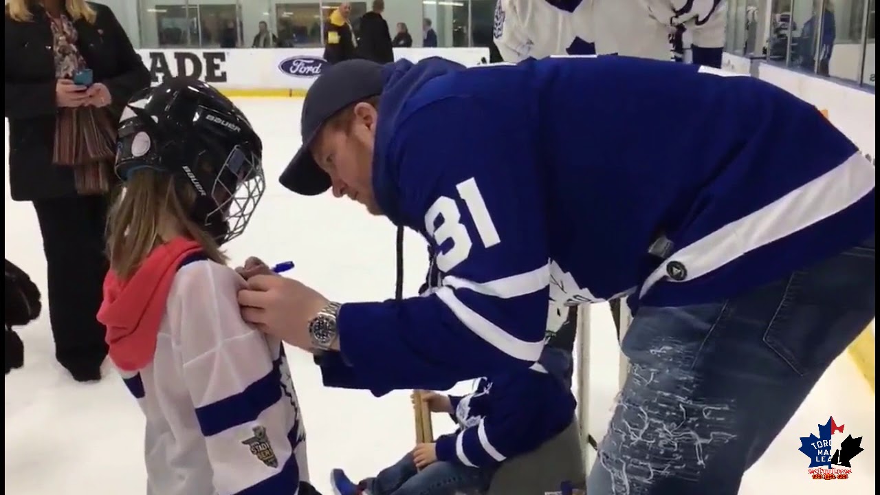 Toronto Maple Leafs - Easter Seals Sunday skate with the team ...