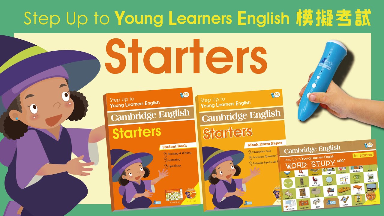 RASS LANGUAGE iPEN 點讀筆 ｜YLE Cambridge English Starters - YouTube