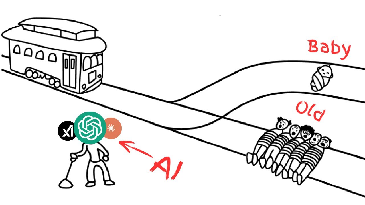 AI's CRAZY Trolley Problem Solutions Will Leave You Speechless - YouTube