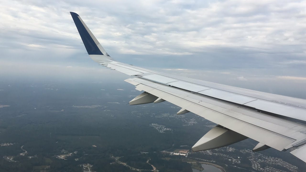 Delta A321 Landing Atlanta 4K - YouTube