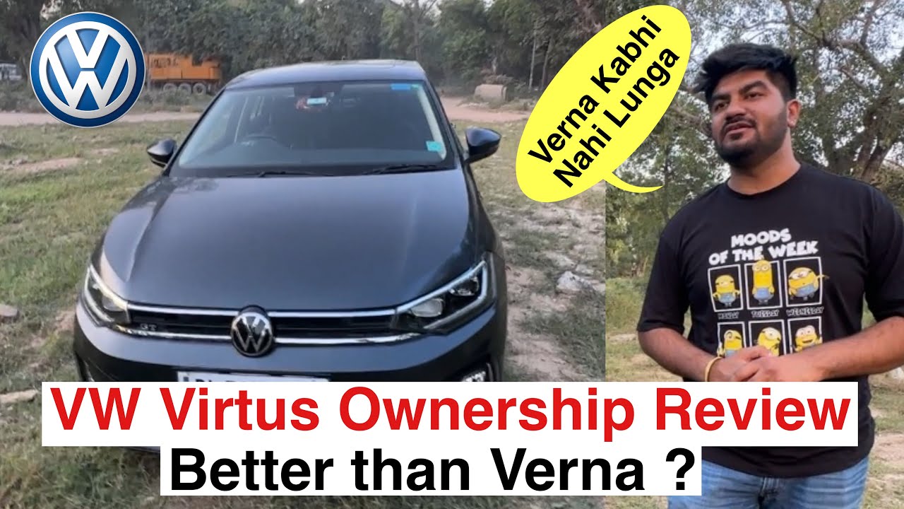 Volkswagen Virtus Ownership Review 2023 | Better than Hyundai Verna ...