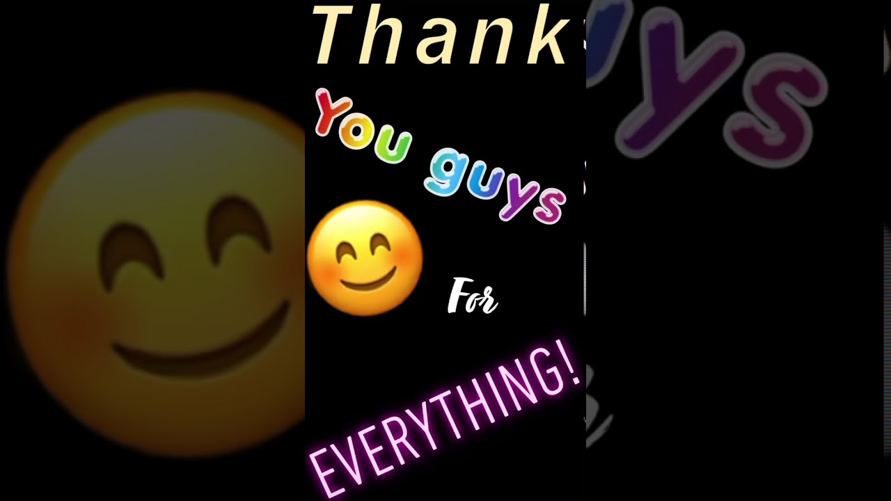 Thank you guys - YouTube
