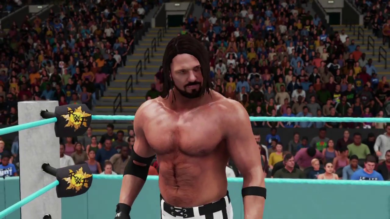 (WWE 2K18) Eddie Express vs. Prince Precious vs. AJ Styles - YouTube