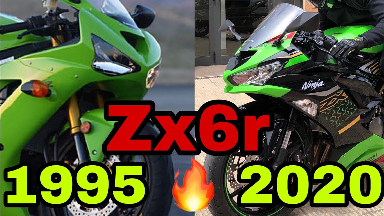 Evolución Kawasaki Ninja Zx6r 636r ~ 1995 ⭐️ 2020🔥 - YouTube