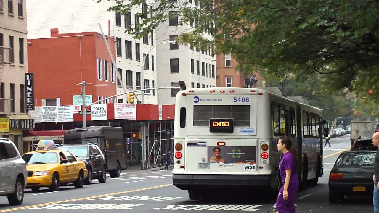 MTA New York City Bus: New Flyer D60HF Artic #5408 M101 Limited @ 3rd ...