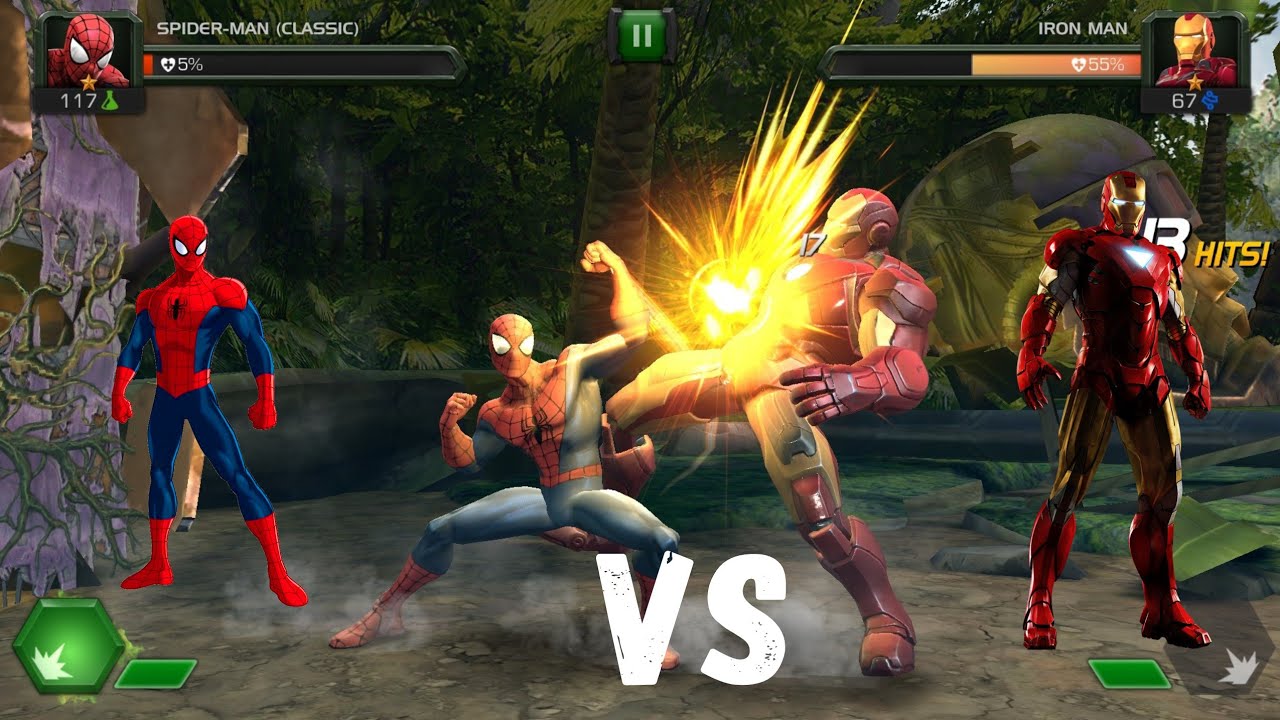 Spiderman vs iron man super fighting || Spider man vs iron man ( RN ...