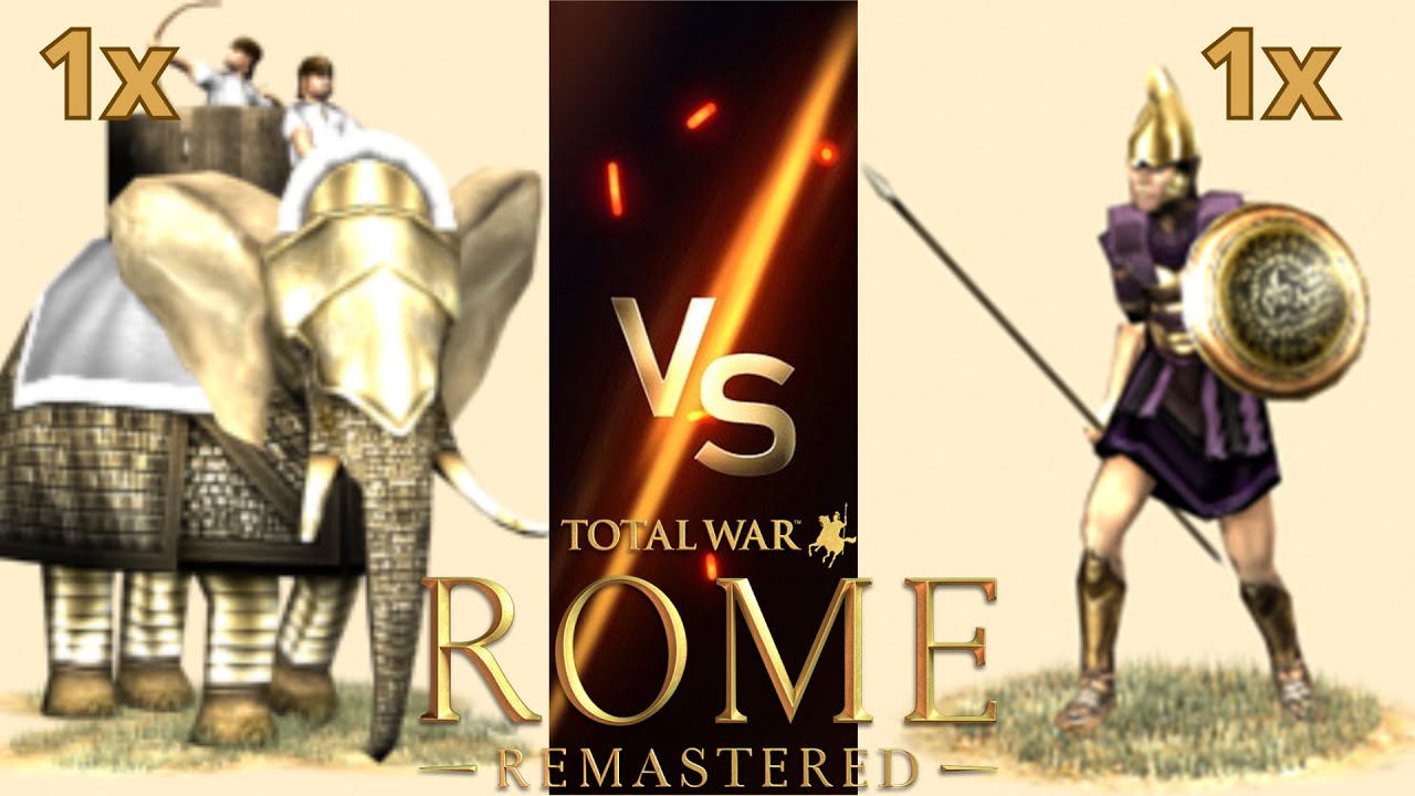 Can Phalangists Beat Armoured War Elephants in Total War: Rome ...
