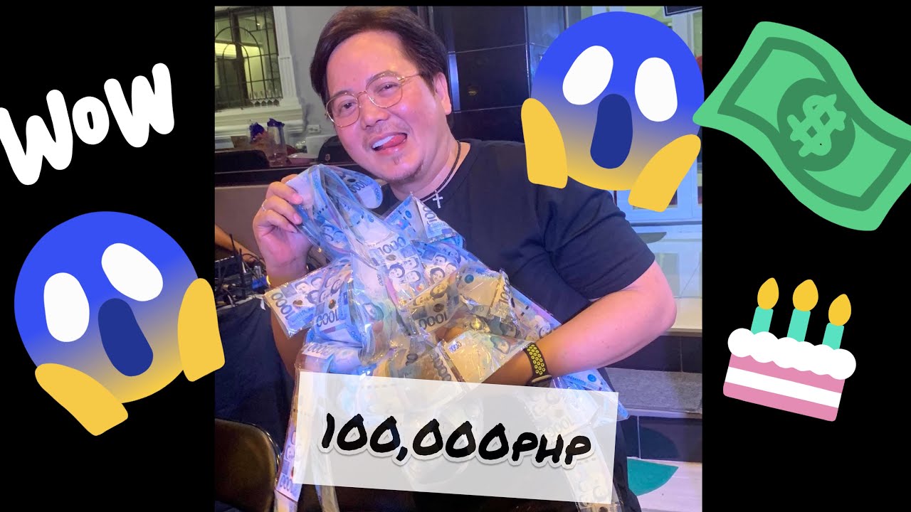 MY P100,000 MONEY CAKE! SABLAY BA??? vlog #007 - YouTube