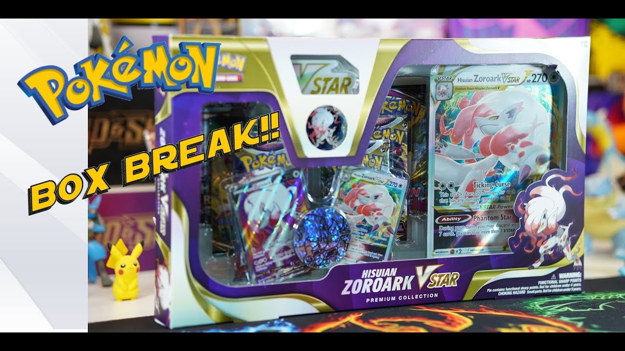 Pokemon Zoroark V Star Box Break!! - YouTube