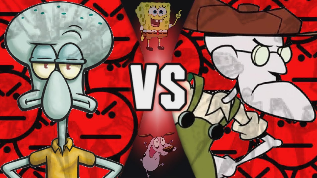 squidward vs eustace (nickelodeon vs cartoon network) trailer idea ...