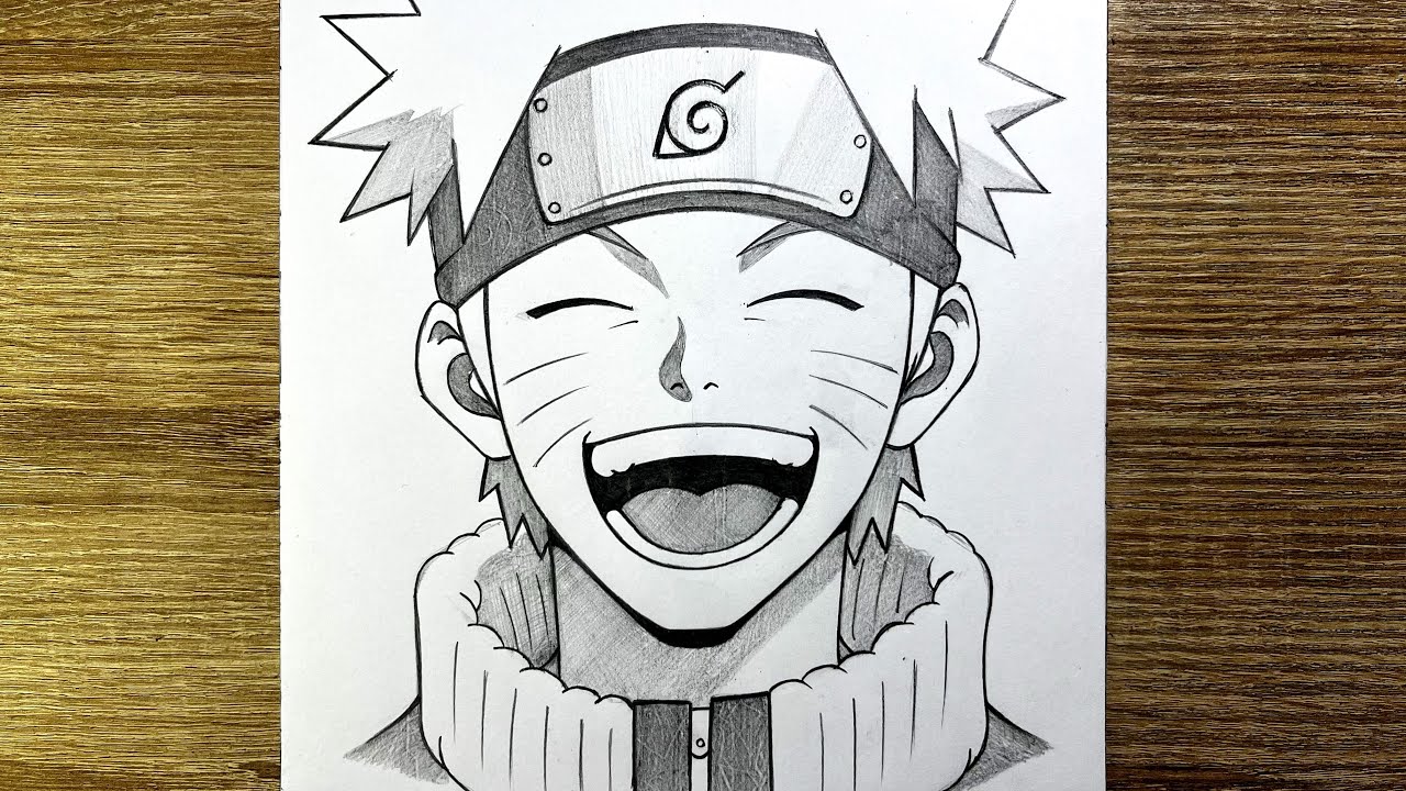 Comment dessiner Naruto Uzumaki pour Les débutants | Tuto Dessin Naruto ...