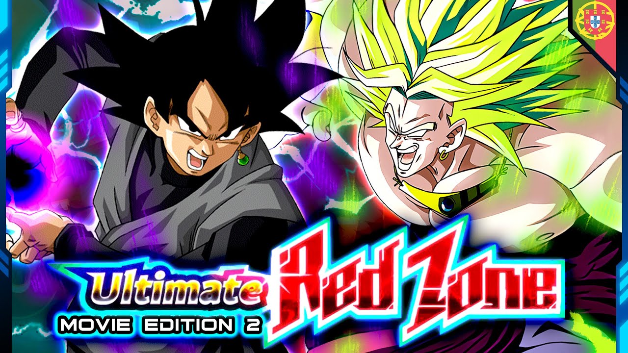 GOKU BLACK É LIXO! Vs Broly Red Zone Movie Edition 2 - DBZ Dokkan ...