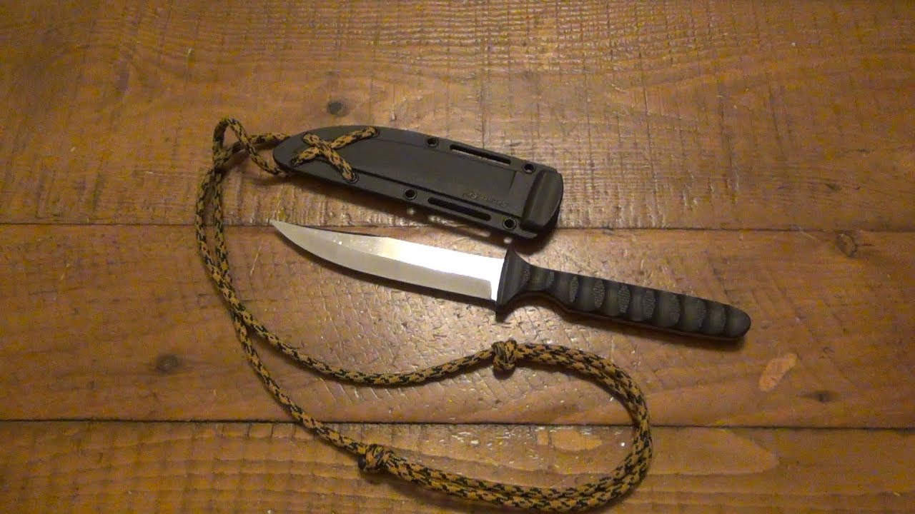 Cold Steel Spike...Best Neck Knife Or Just The Biggest??? - YouTube