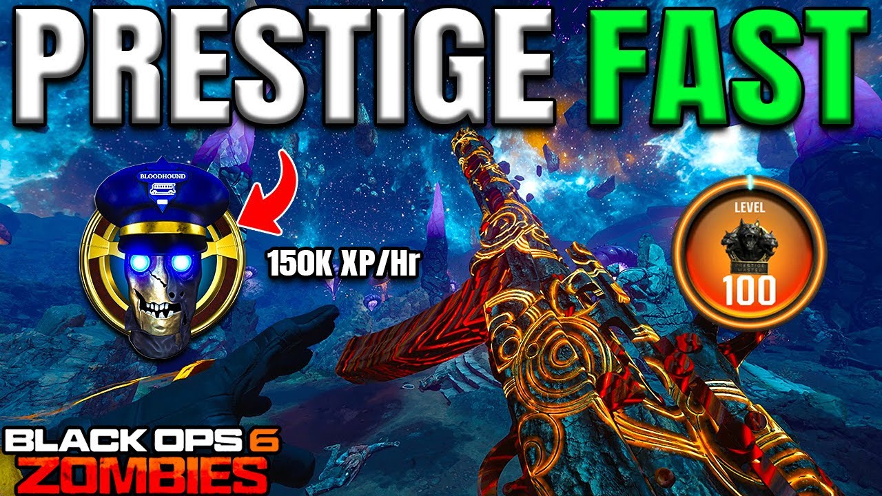 Fastest SOLO Prestige & XP Farm Strategy in Black Ops 6: Zombies ...
