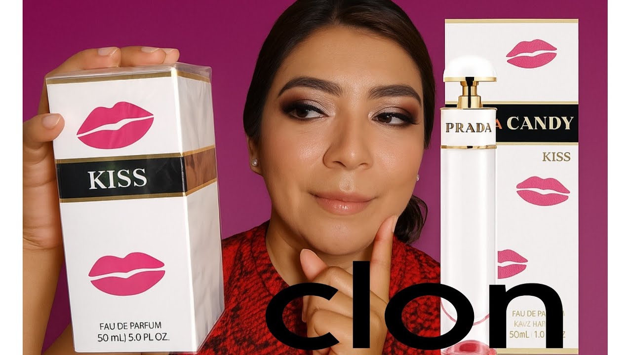 Me compré un clon de perfume en $70 pesos, te platico si huele al original Candi kiss prada ...