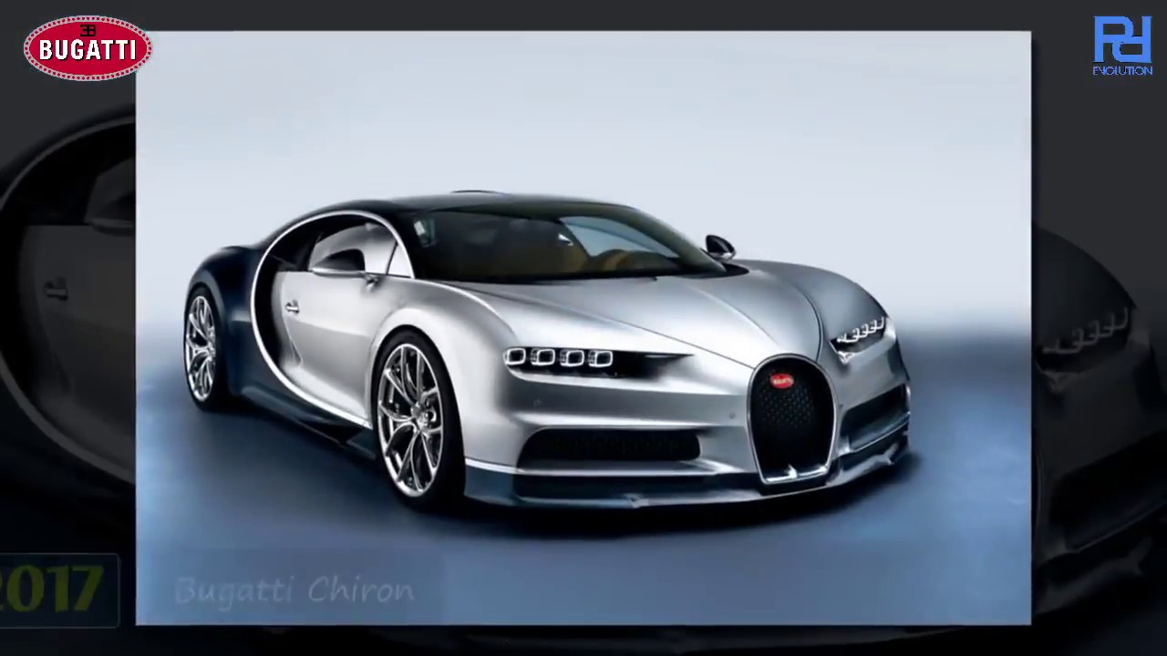 Bugatti Evolution from 1901 2018 - YouTube