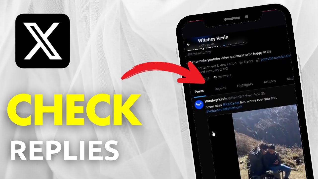 How To Check Replies On X (EASY!) - YouTube