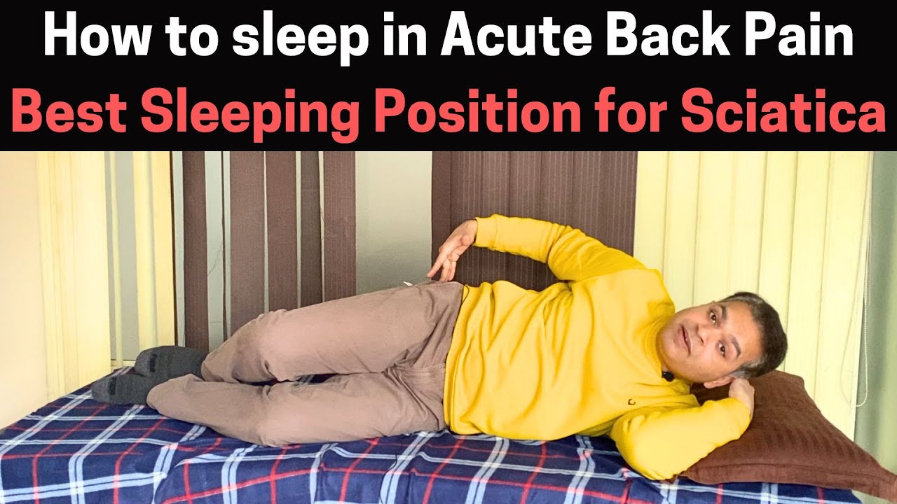 How to Sleep with Back Pain, Best sleeping Position For Disc bulge L4 ...