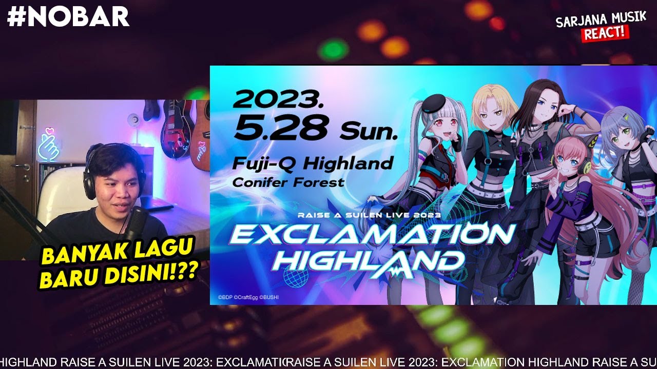 RAISE A SUILEN LIVE 2023: EXCLAMATION HIGHLAND (SOCIABUZZ) | SARJANA ...