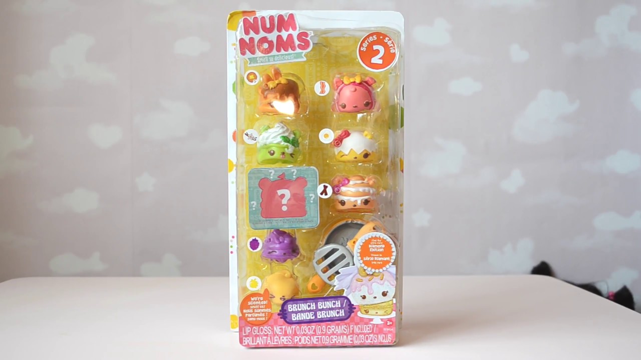 Ароматные игрушки Num Noms / Num Noms Brunch Bunch - YouTube