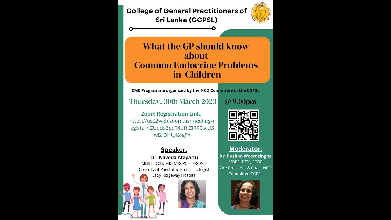 What the GP should know about Common Endocrine Problems in Children ...