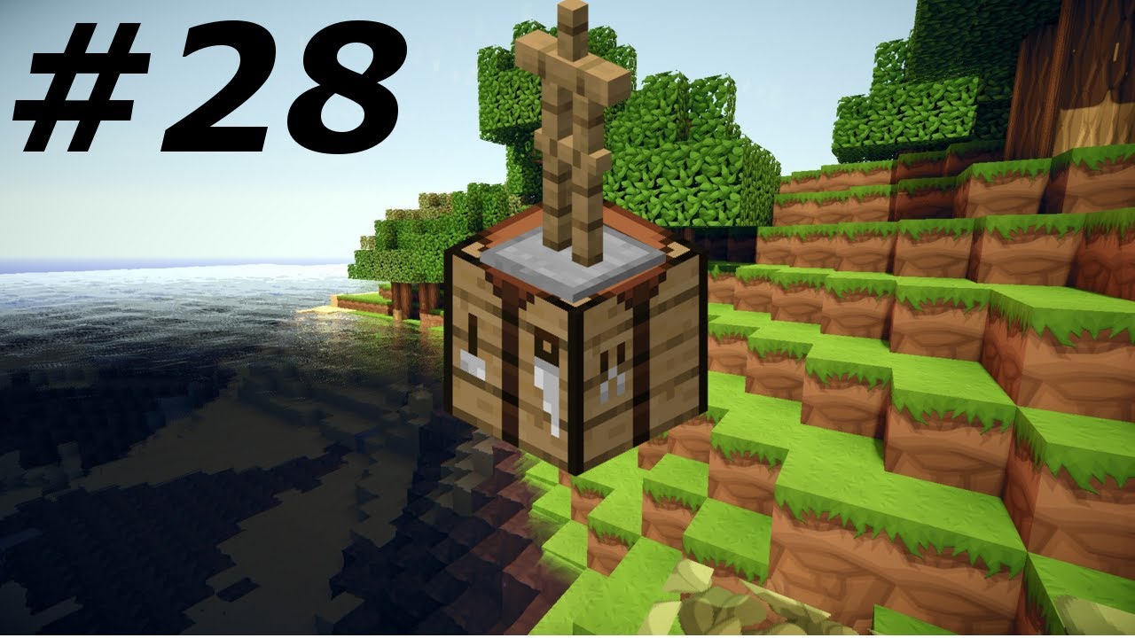Minecraft Poradniki #28 Jak zrobić Stojak na Zbroje? - YouTube