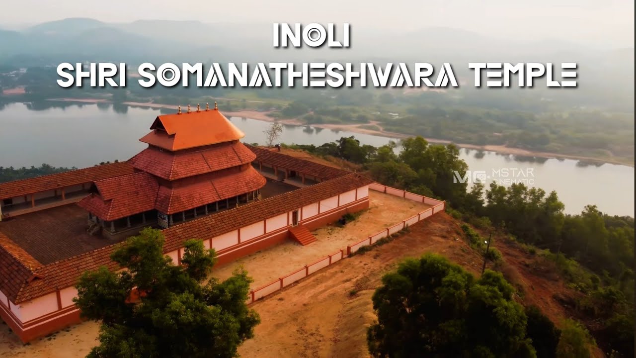 INOLI SHRI SOMANATHESHWARA TEMPLE 🏵️ BEAUTIFUL NATURE SURROUNDING PLACE ...